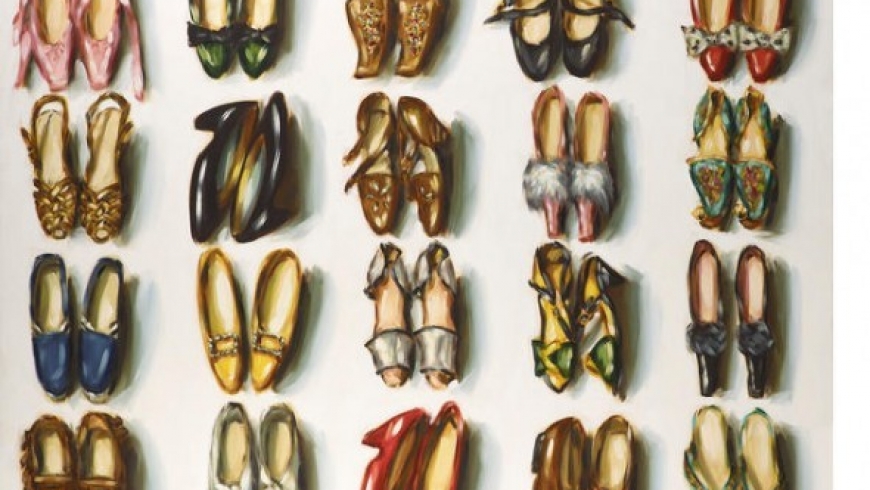 Paintings by Lisa Milroy and John Murphy